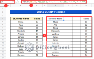 How to Insert Blank Column Using QUERY in Google Sheets