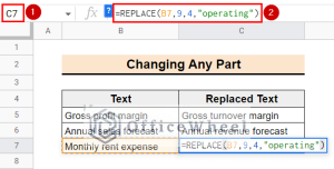 How to Use REPLACE Function in Google Sheets (4 Examples)