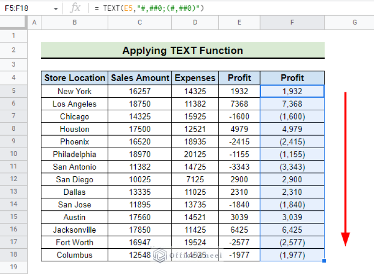 How to Add Parentheses in Google Sheets (5 Ideal Scenarios)