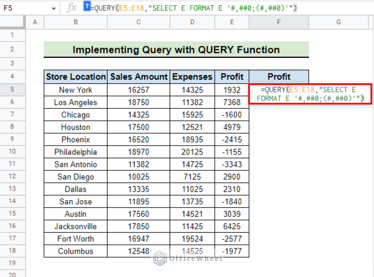 How to Add Parentheses in Google Sheets (5 Ideal Scenarios)