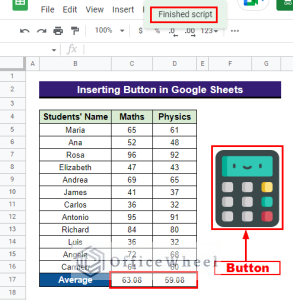How to Insert Button in Google Sheets (5 Quick Steps)