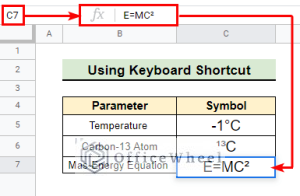 How to Insert Superscript in Google Sheets (2 Simple Ways)