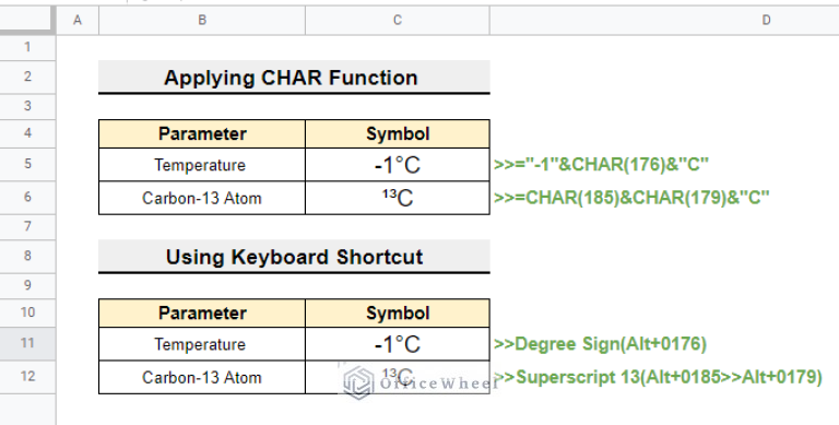 How to Insert Superscript in Google Sheets (2 Simple Ways) How to Insert Superscript in Google Sheets (2 Simple Ways)