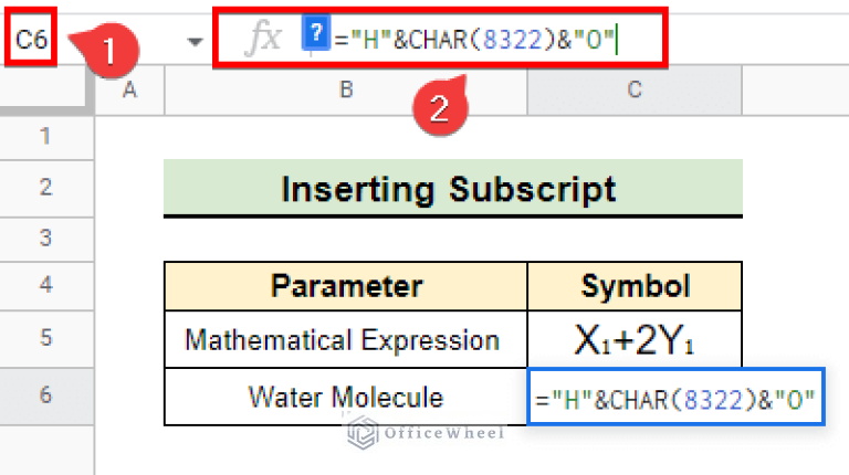 How to Insert Superscript in Google Sheets (2 Simple Ways)